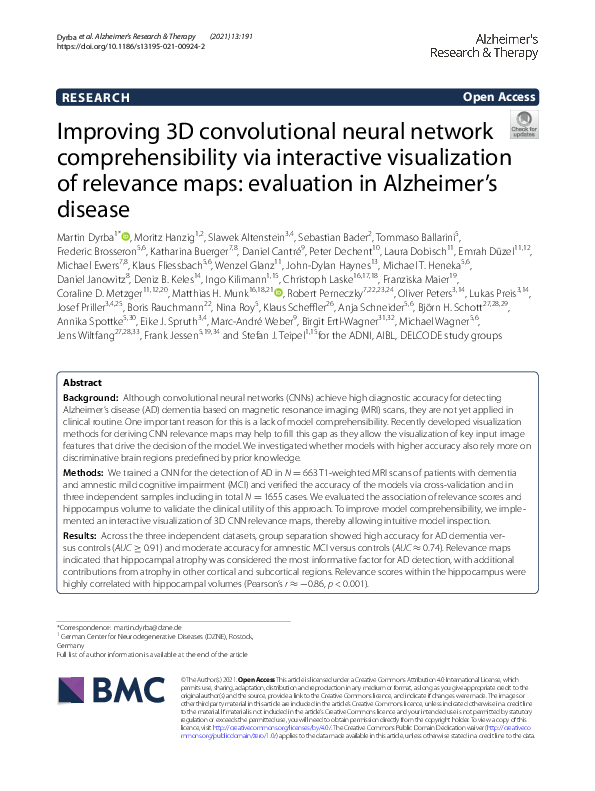 (PDF) Improving 3D convolutional neural network comprehensibility via ...