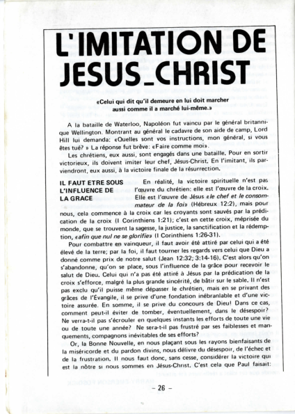 (PDF) L'imitation de Jésus-Christ - The imitation of Jesus Christ