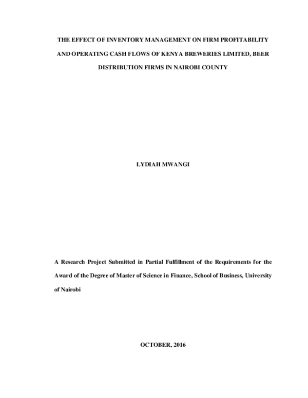 (PDF) Lydia Mwangi Final Project Final