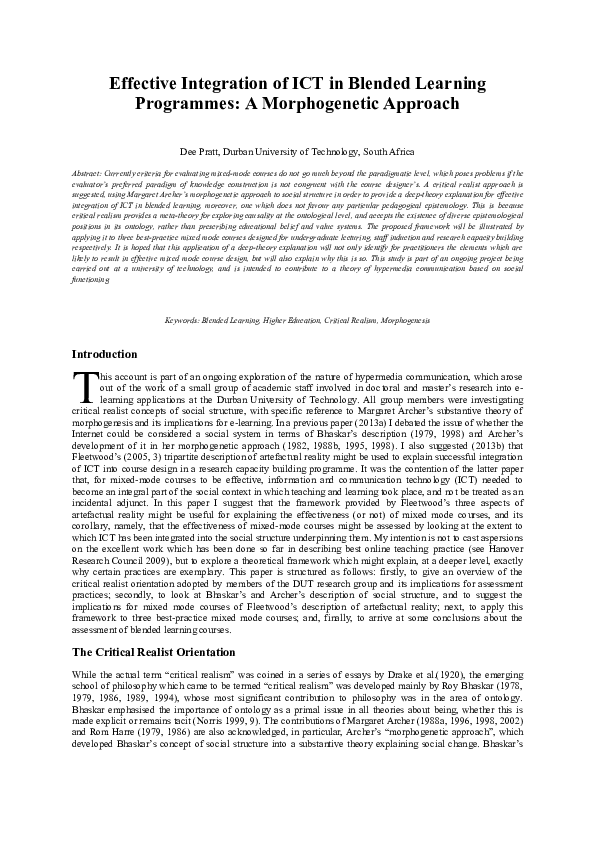 (PDF) Effective Integration of Information and Communication ...