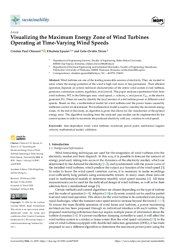 (PDF) Visualizing the Maximum Energy Zone of Wind Turbines Operating at ...