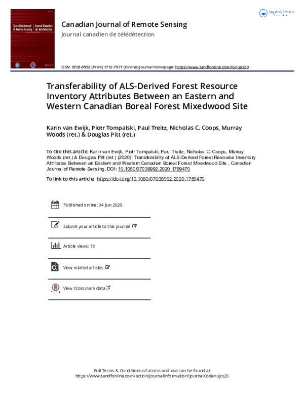 (PDF) Transferability of ALS-Derived Forest Resource Inventory ...