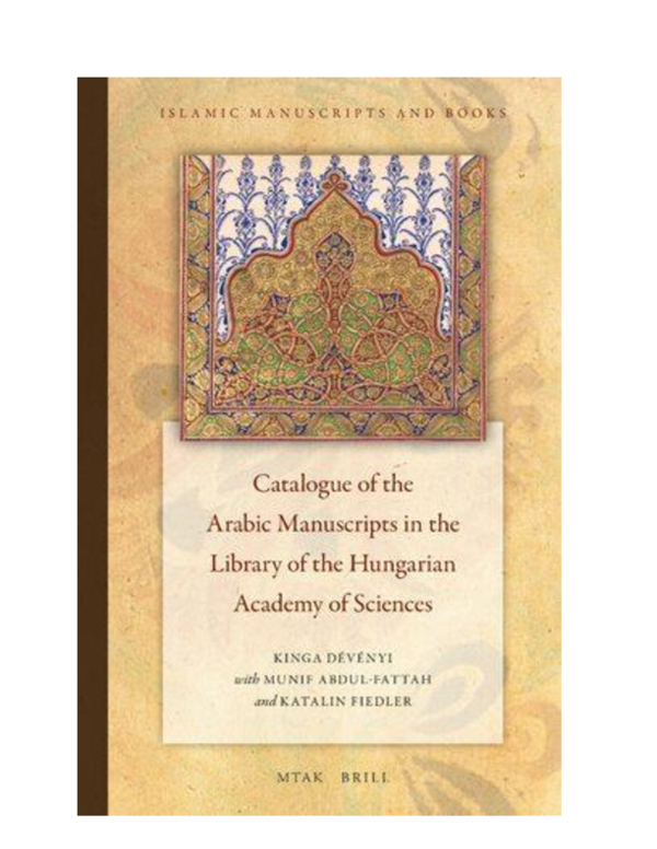 (PDF) Catalogue of the Arabic Manuscripts in the Library of the ...