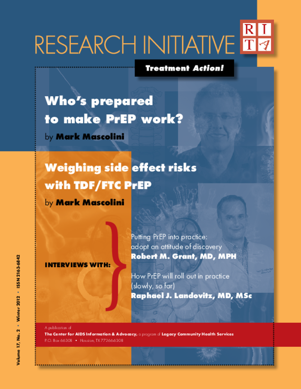 (PDF) Who's prepared to make PrEP work?
