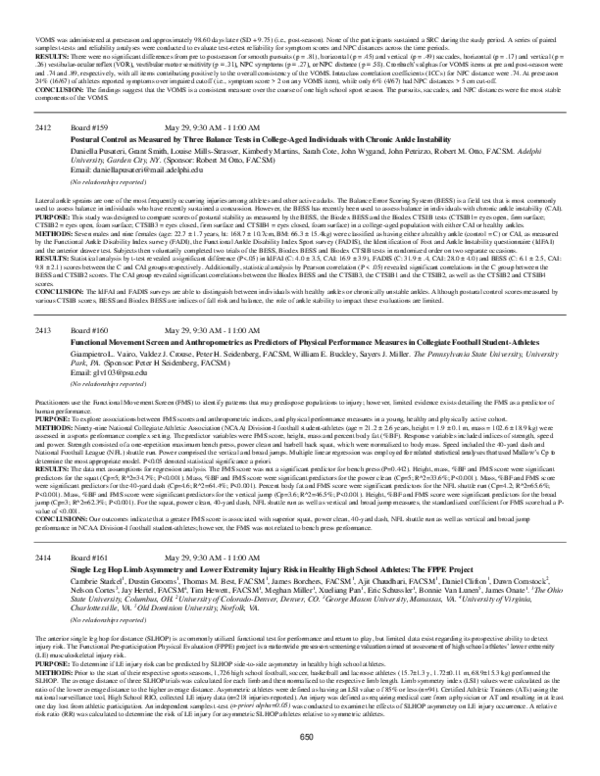 (PDF) Single Leg Hop Limb Asymmetry and Lower Extremity Injury Risk in ...