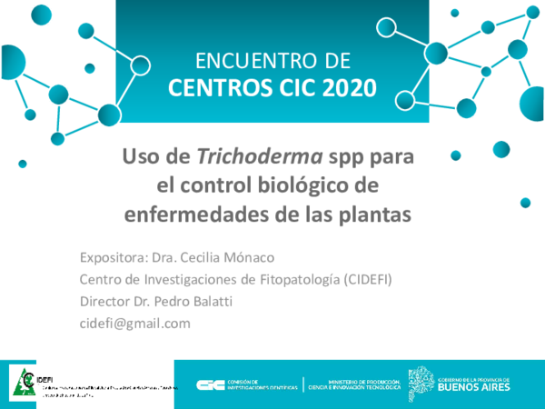 (PDF) Uso de Trichoderma spp para el control biológico de enfermedades de las plantas