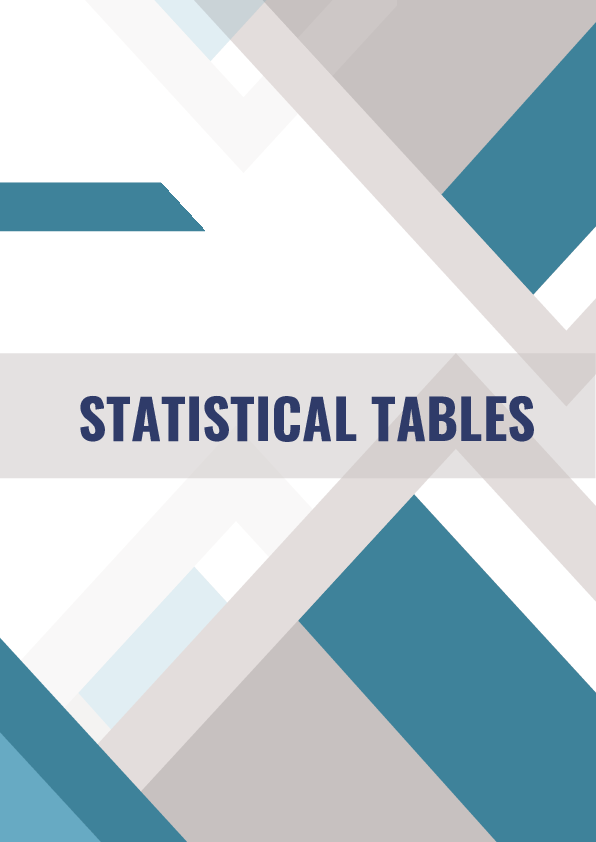 (PDF) Organizing Data with Statistical Tables