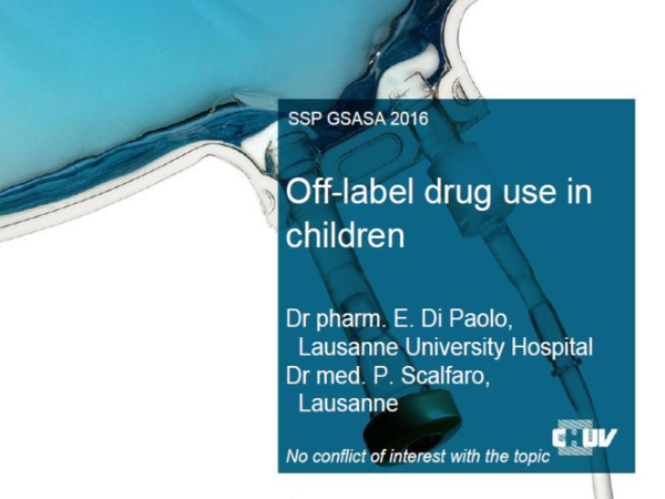 (PDF) Off-label drug use in children