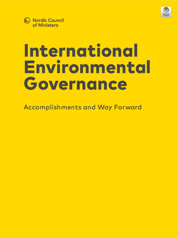 (PDF) International Environmental Governance