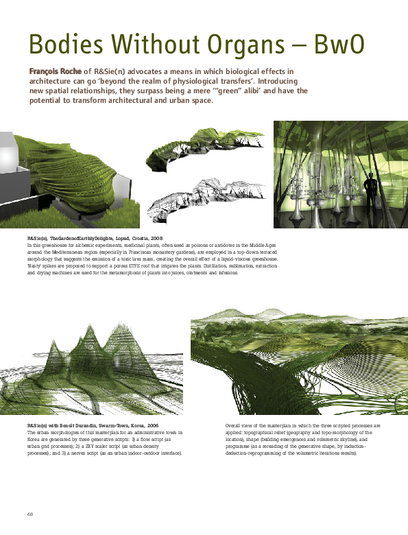 (PDF) Bodies without Organs ‐ BwO