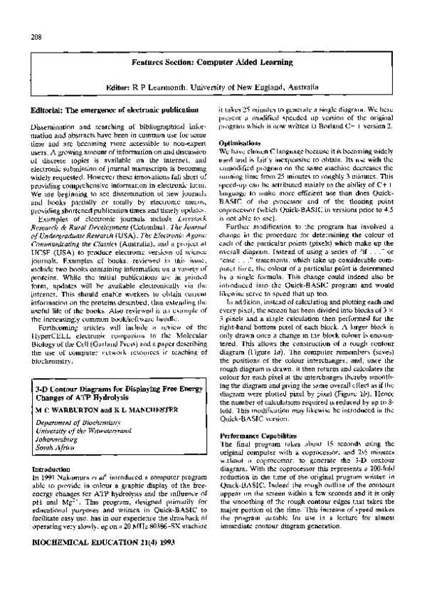 (PDF) Features section: Computer aided learning