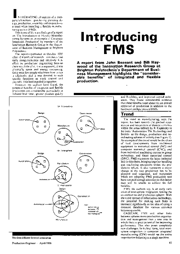 (PDF) Introducing FMS