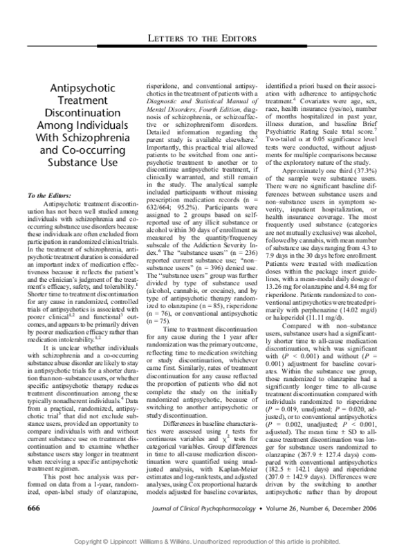 (PDF) Serotonin Syndrome Precipitated by Linezolid in a Medically Ill ...