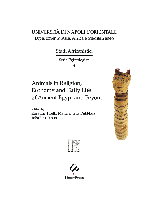 (PDF) The Imperial Iseum in Benevento and its Zoomorphic Gods