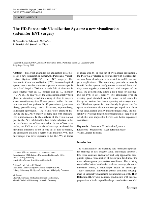 (PDF) The HD-Panoramic Visualization System: a new visualization system ...