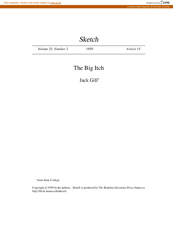 (PDF) The Big Itch