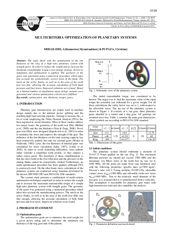(PDF) Multicriteria Optimization of Planetary Systems | Athanassios ...