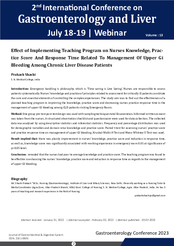 (PDF) Gastroenterology and Liver