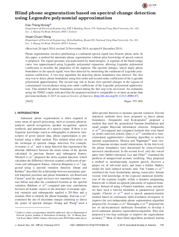 (PDF) Blind phone segmentation based on spectral change detection using Legendre polynomial ...