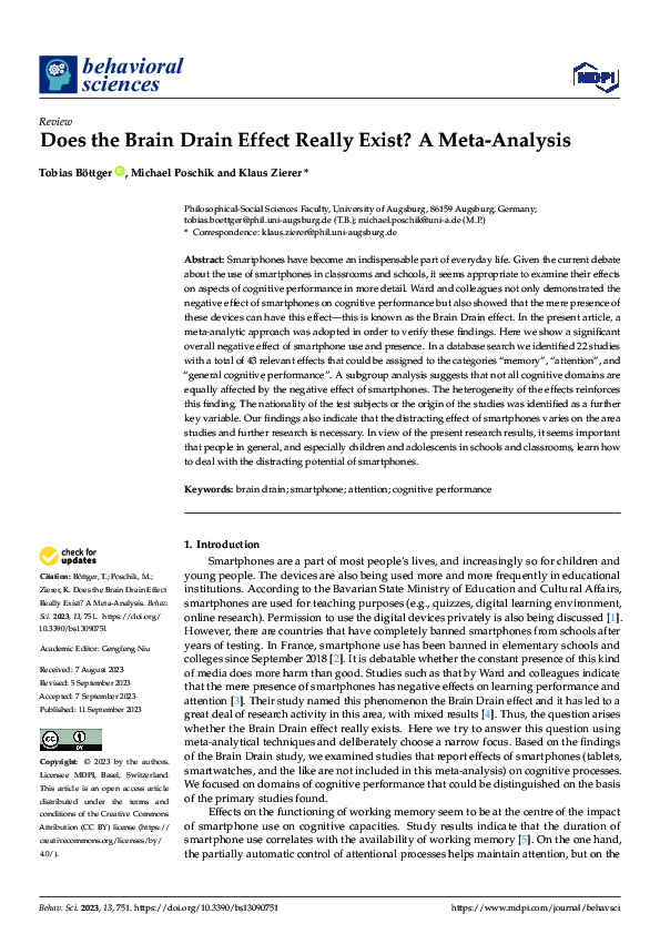 (PDF) Does the Brain Drain Effect Really Exist? A Meta-Analysis