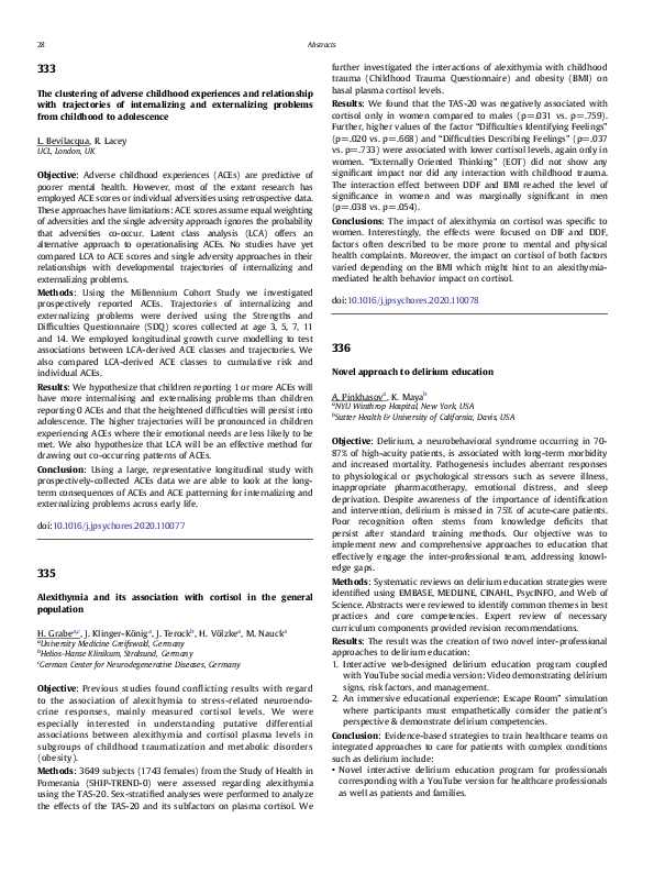 (PDF) Novel approach to delirium education