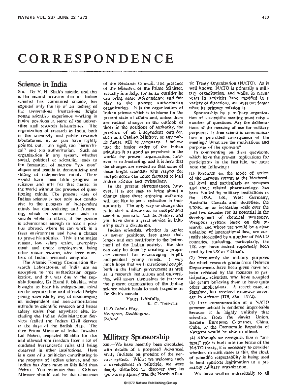 (PDF) Military Sponsorship