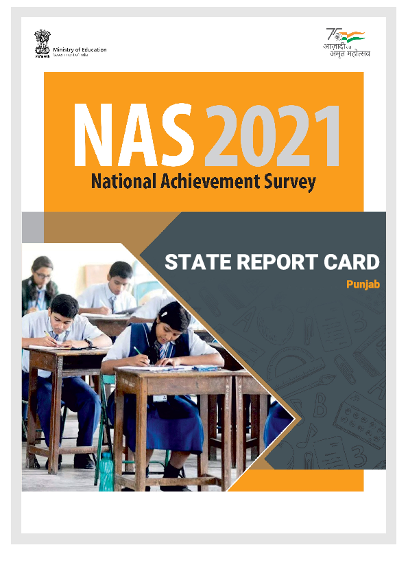 (PDF) NAS 2021 State Report Card (Punjab)
