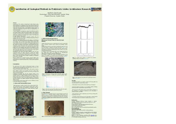 (PDF) Contribution of Geological Methods in Prehistoric Adobe ...