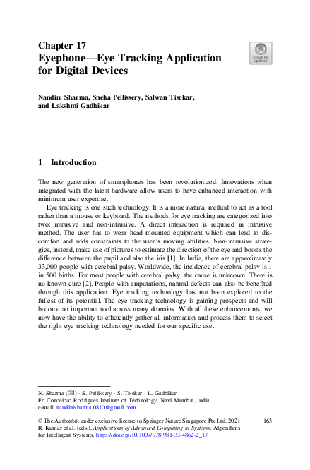 (PDF) Eyephone—Eye Tracking Application for Digital Devices