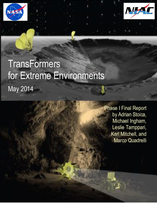 (PDF) TransFormers for Extreme Environments: Projecting Favorable Micro ...