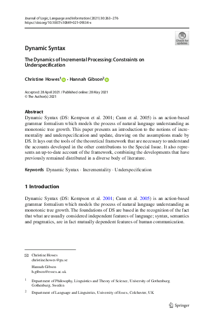 (PDF) Dynamic Syntax