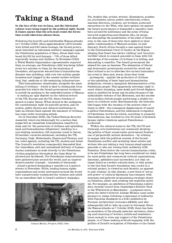 (PDF) 'Taking A Stand'