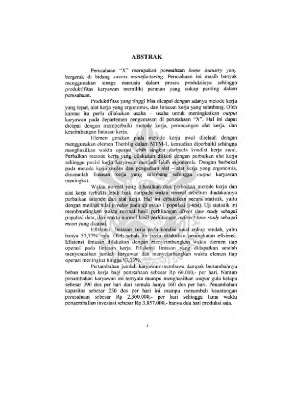 (PDF) Perbaikan Kinerja Karyawan dengan Perbaikan Metode Kerja ...