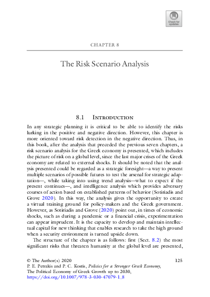 (PDF) The Risk Scenario Analysis