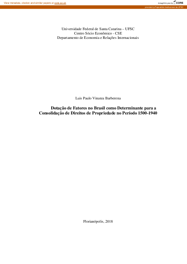(PDF) Dotação de fatores no Brasil como determinante para a ...
