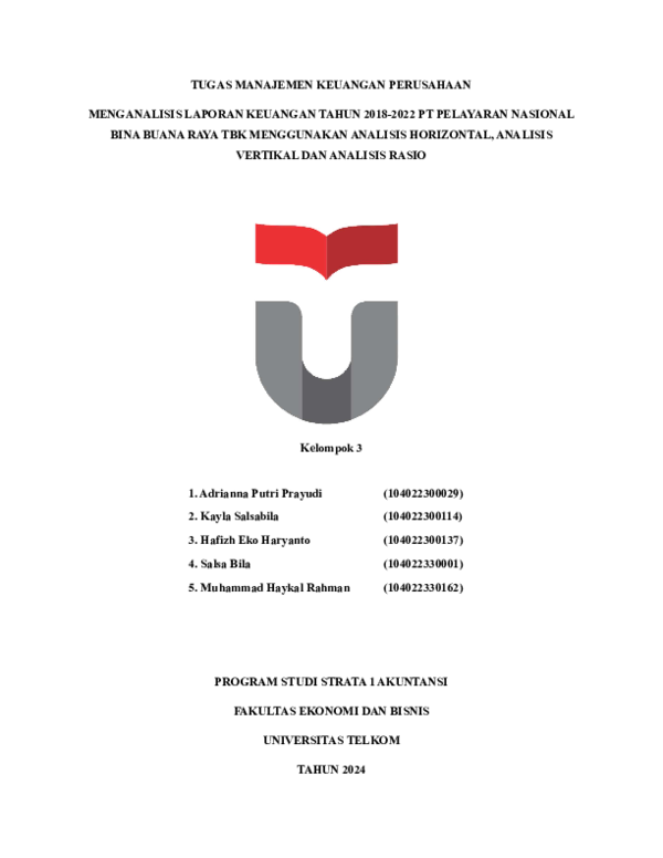 (PDF) PT PELAYARAN NASIONAL BINA BUANA RAYA TBK