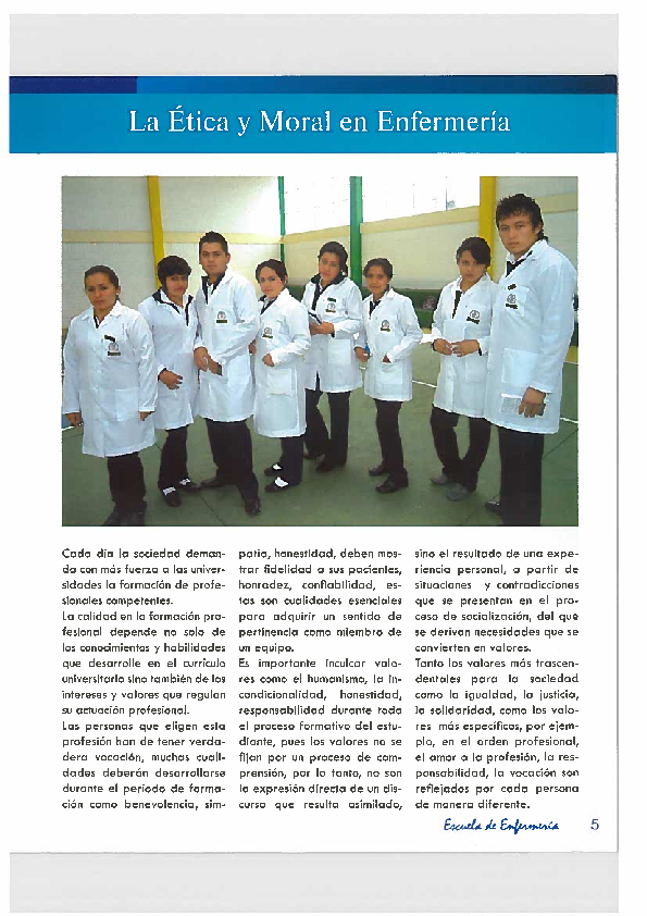 (PDF) Ética y Moral en Enfermería