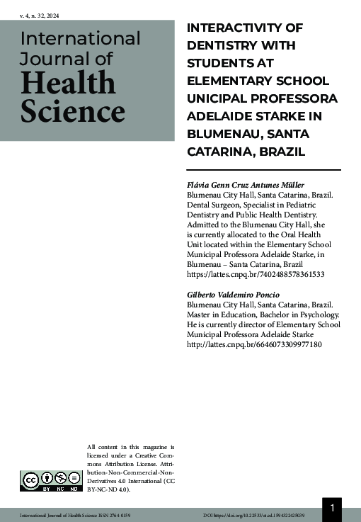 (PDF) INTERACTIVITY OF DENTISTRY WITH STUDENTS AT ELEMENTARY SCHOOL ...