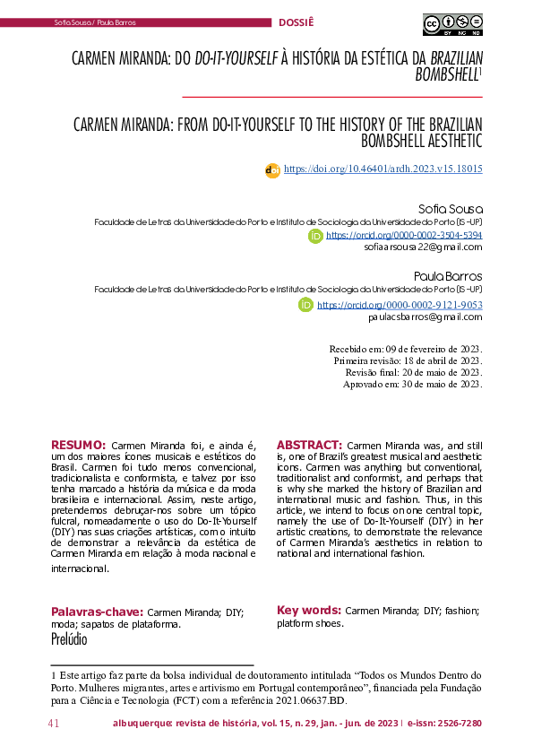 (PDF) Carmen Miranda