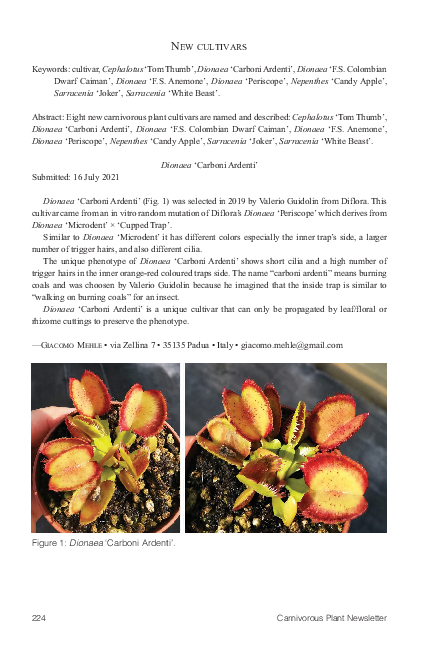 (PDF) New cultivars