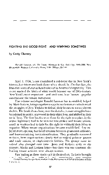 (PDF) Fighting the Good Fight