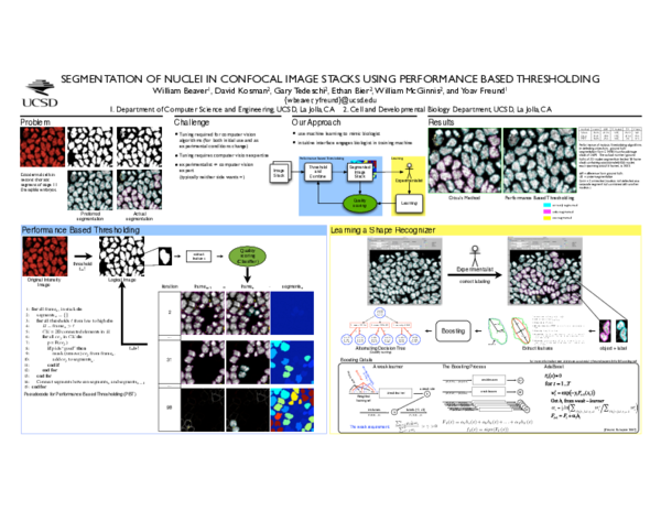 (PDF) Segmentation of Nuclei in Confocal Image Stacks Using Performance ...
