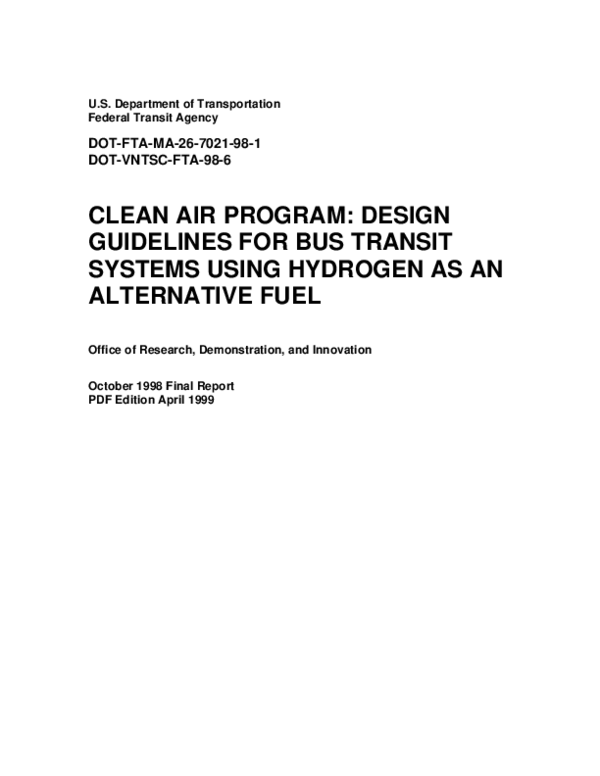 (PDF) Clean Air Program: Design Guidelines for Bus Transit Systems ...