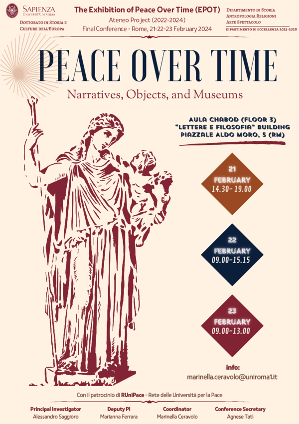 (PDF) Peace over time: narratives, objects and museums