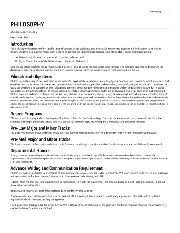 (PDF) Philosophy