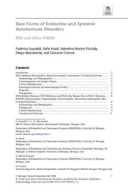 (PDF) Rare Forms of Endocrine and Systemic Autoimmune Disorders