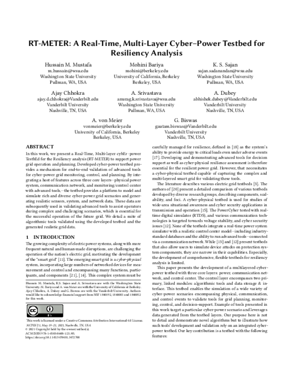 (PDF) RT-Meter | Alexandra Von Meier - Academia.edu