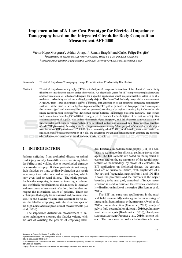 (PDF) Implementation of a Low Cost Prototype for Electrical Impedance ...