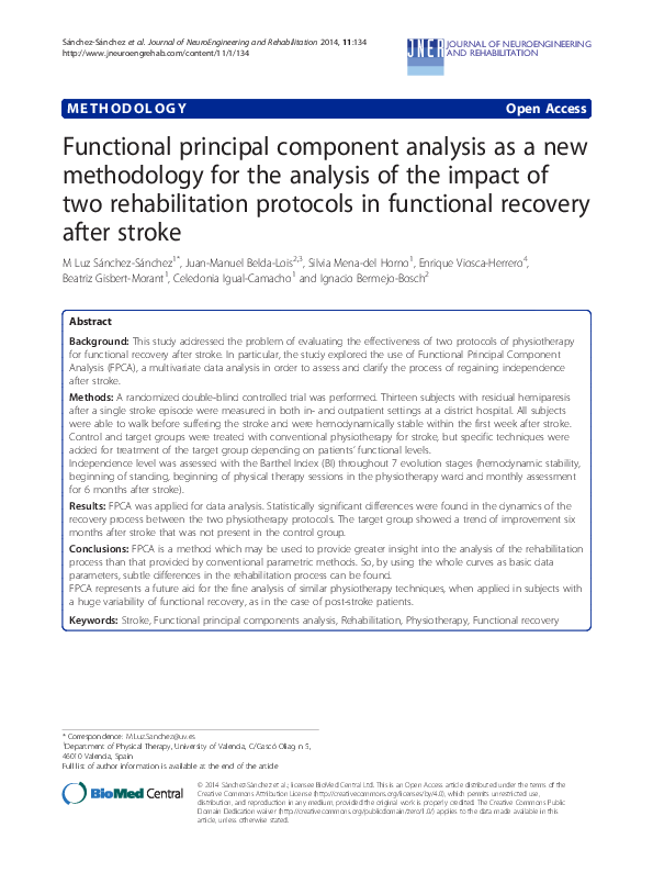 (PDF) Functional principal component analysis as a new methodology for the analysis of the ...