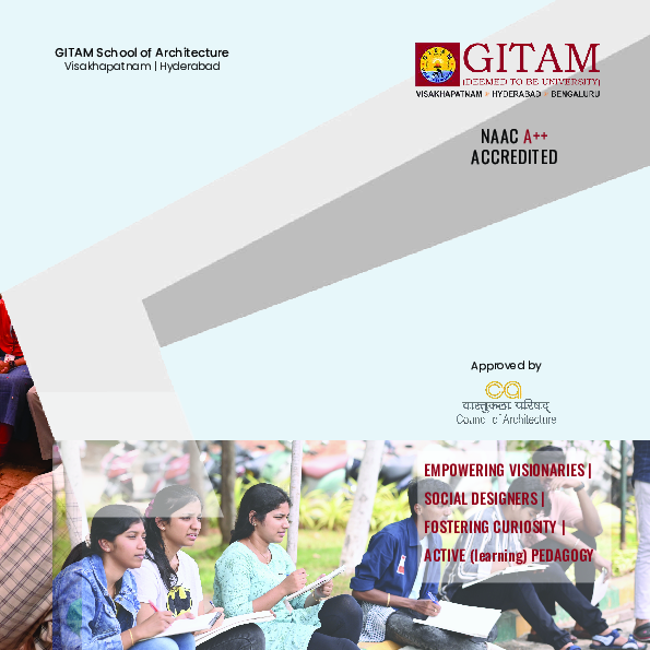 (PDF) GITAM School of Architecture